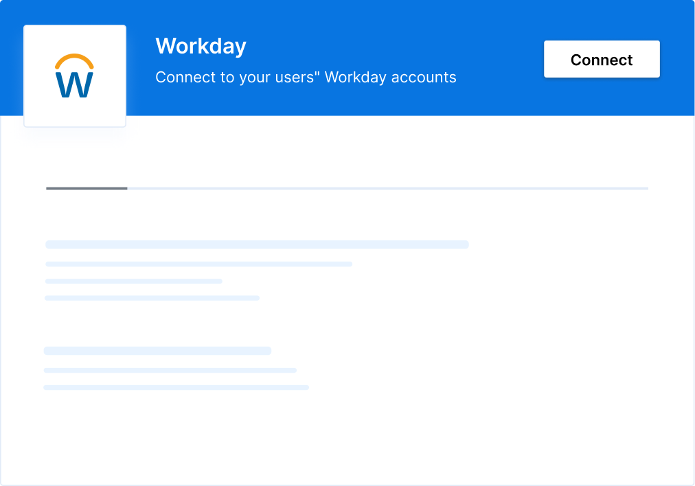 Paragon | Embed a native Workday integration in your app
